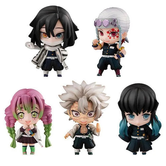 Demon Slayer Kimetsu no Yaiba - The Hashiras Mascot Box of 5 Figures ...