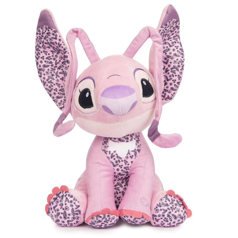 Disney 100th Lilo & Stitch - Angel sound plush toy 30cm