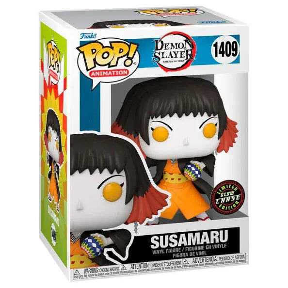 Funko Pop! Demon Slayer: Kimetsu no Yaiba - Susamaru Figure #1409 (CHASE)