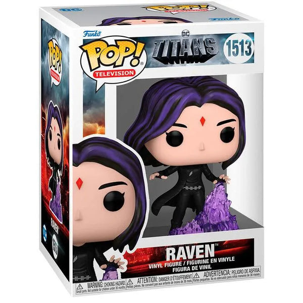 Funko Pop! TV: DC Titans - Raven Vinyl Figure #1513