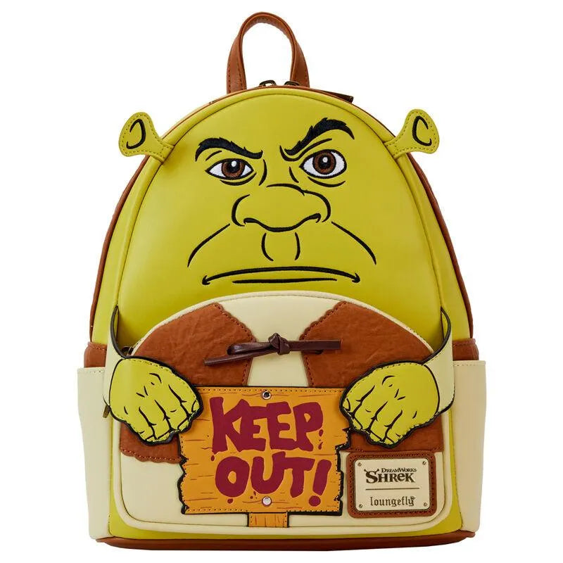 Loungefly Dreamworks Shrek Keep Out Cosplay Mini Backpack