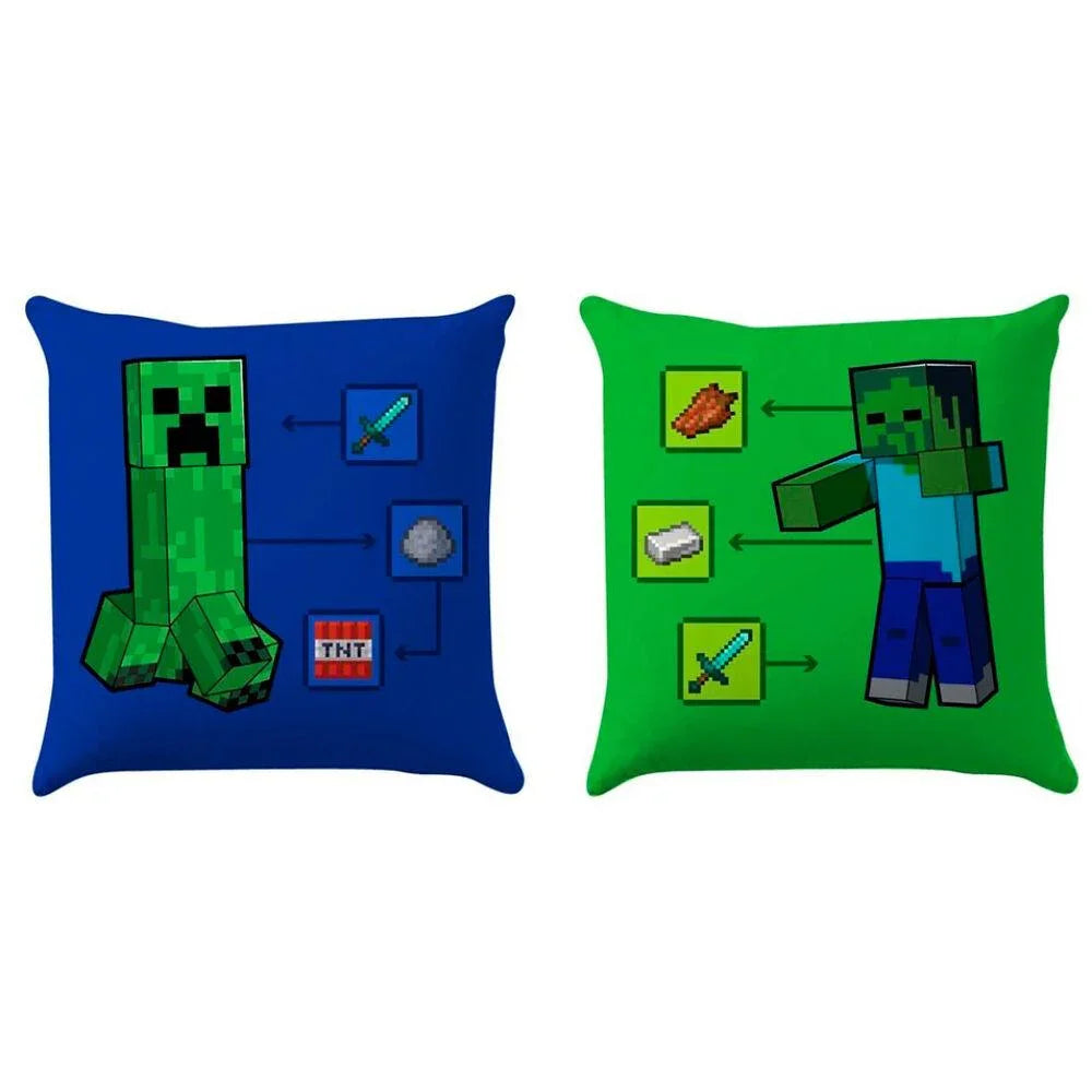 Minecraft cushion 35x35cm