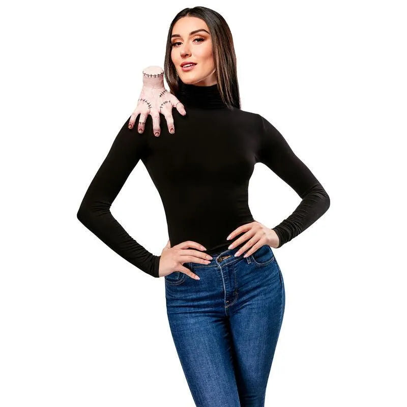 Netflix Wednesday The Thing hand