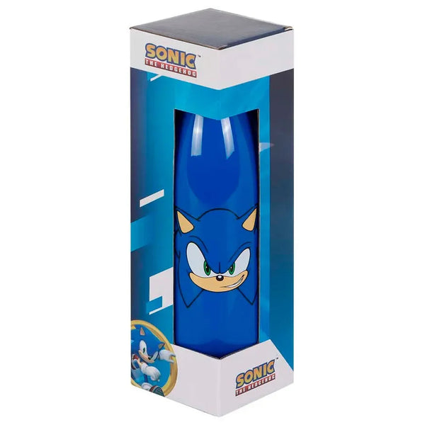 Sonic the Hedgehog Blue Tritan Bottle - Sonic Face