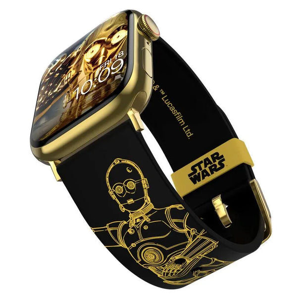 Star Wars - Droid Blueprints: C-3PO Smartwatch Band strap + face designs