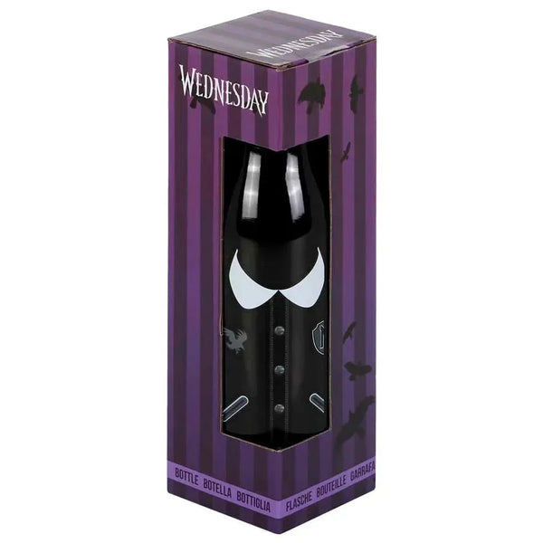 Wednesday Addams Black Bottle Wednesday Varsity