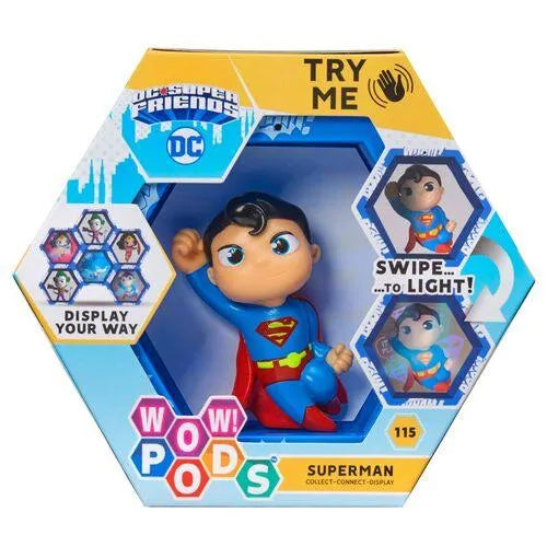 WOW! POD DC Comics Superman led Figure
